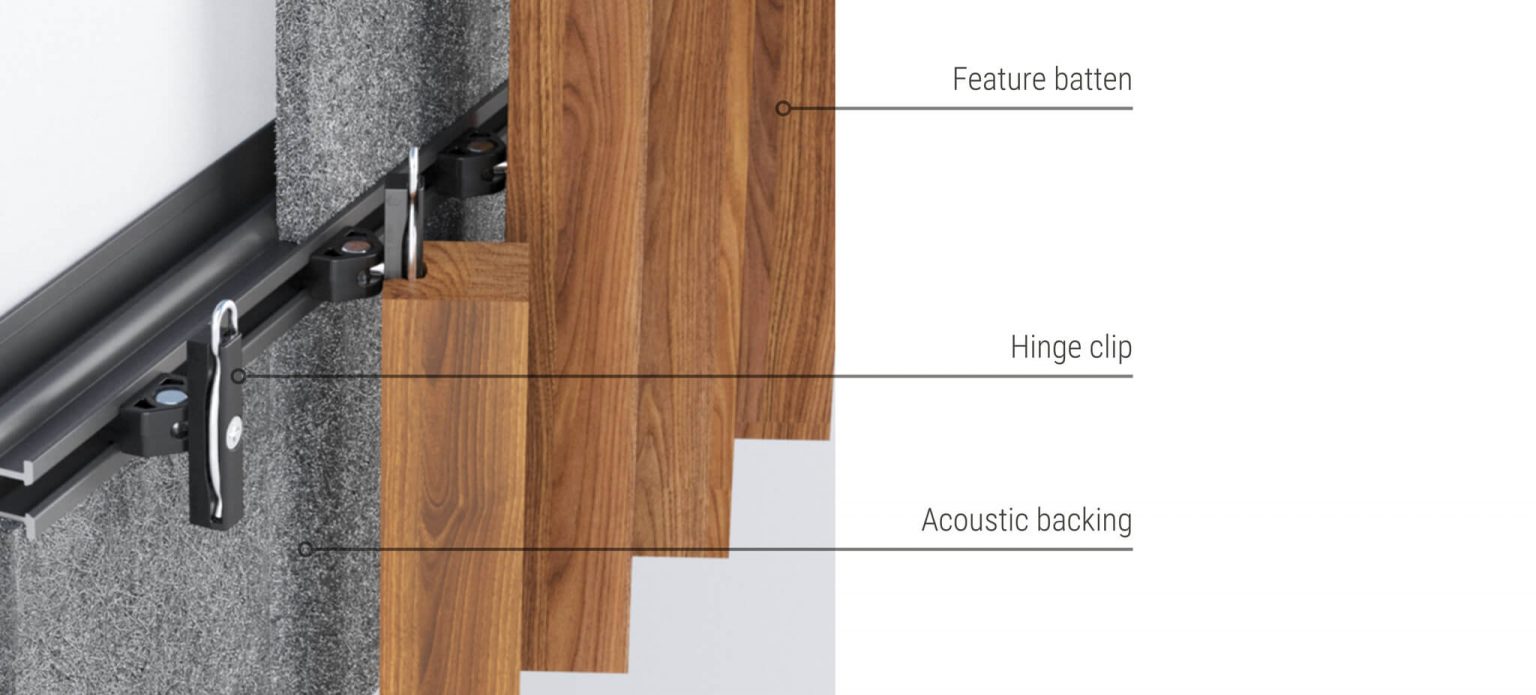Timber Click-on Battens Tech Info - Sculptform