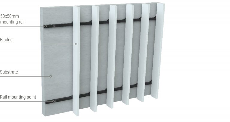 Facade Blade Tech Specs Tech Specs - Sculptform