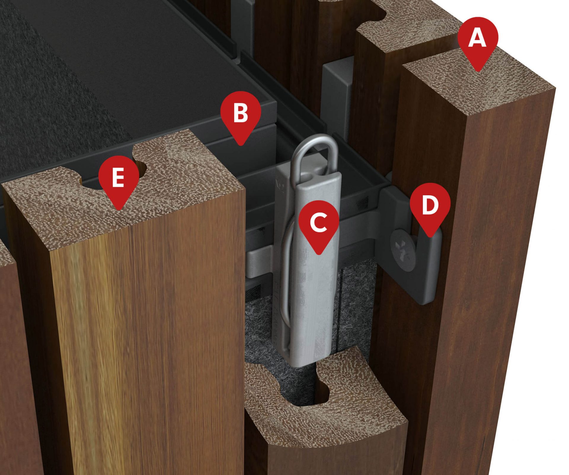 Timber Click-on Battens Tech Info - Sculptform