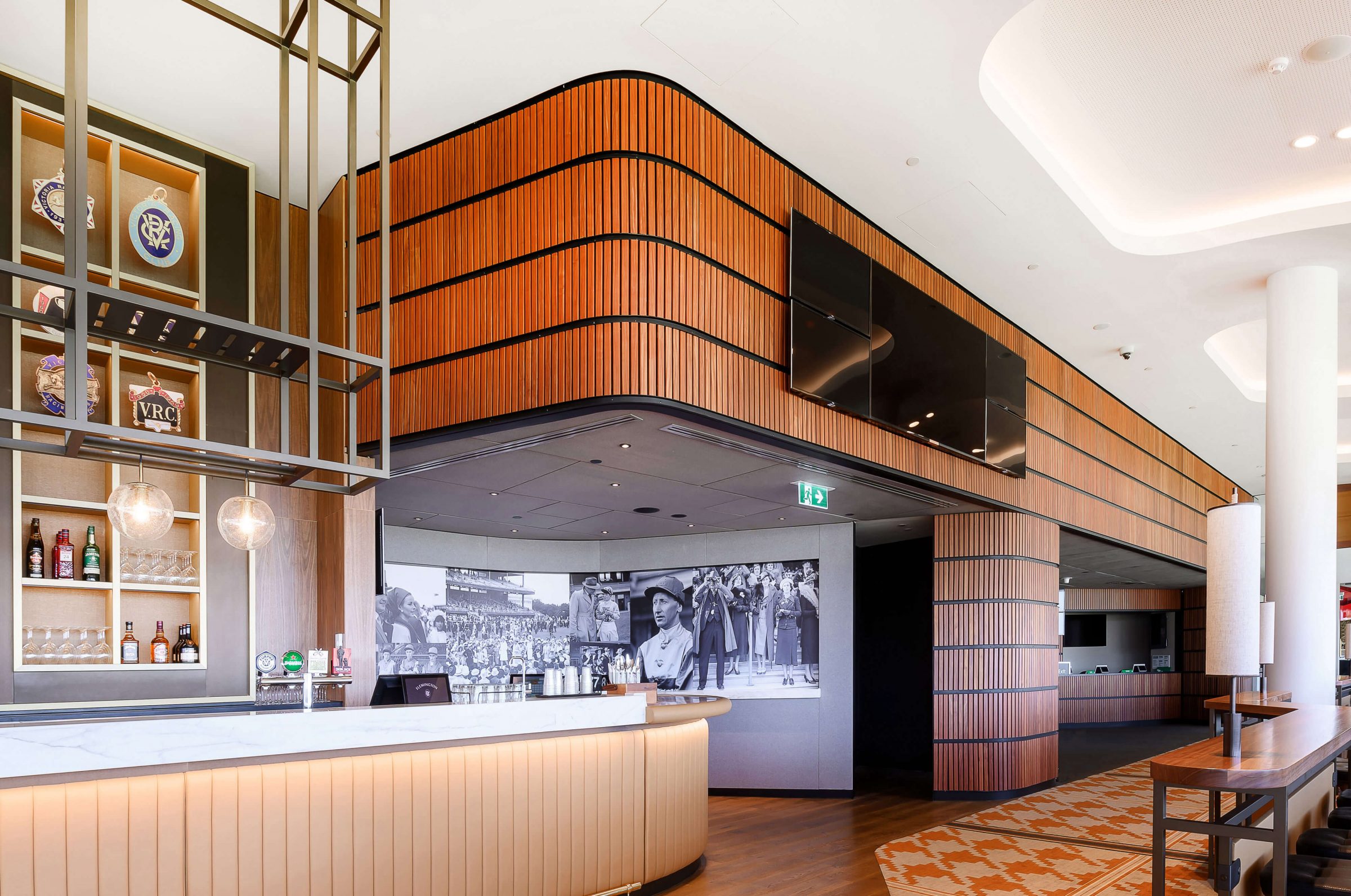 The Club Stand at Victoria Racing Club - Sculptform