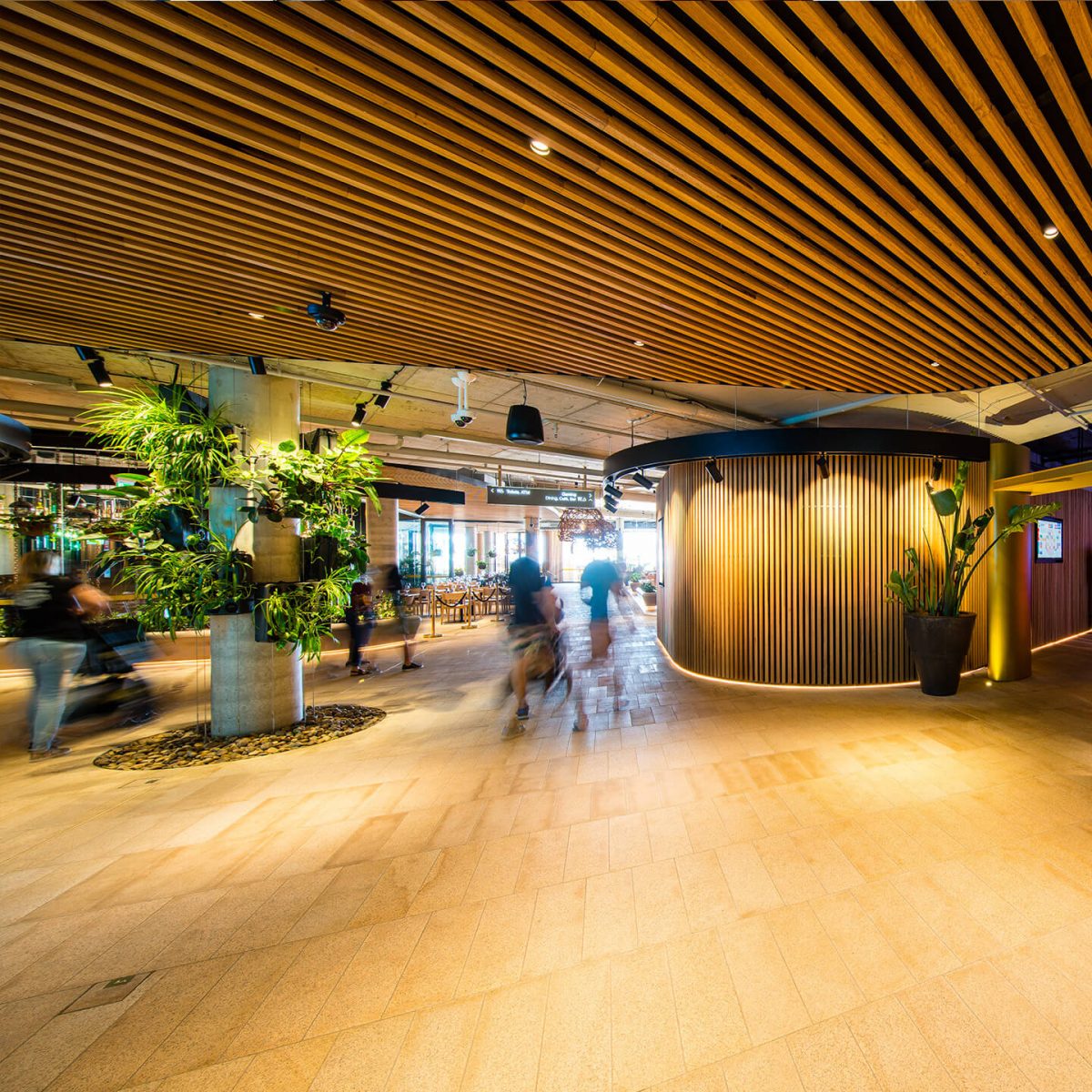 Timber Batten Ceilings - Sculptform