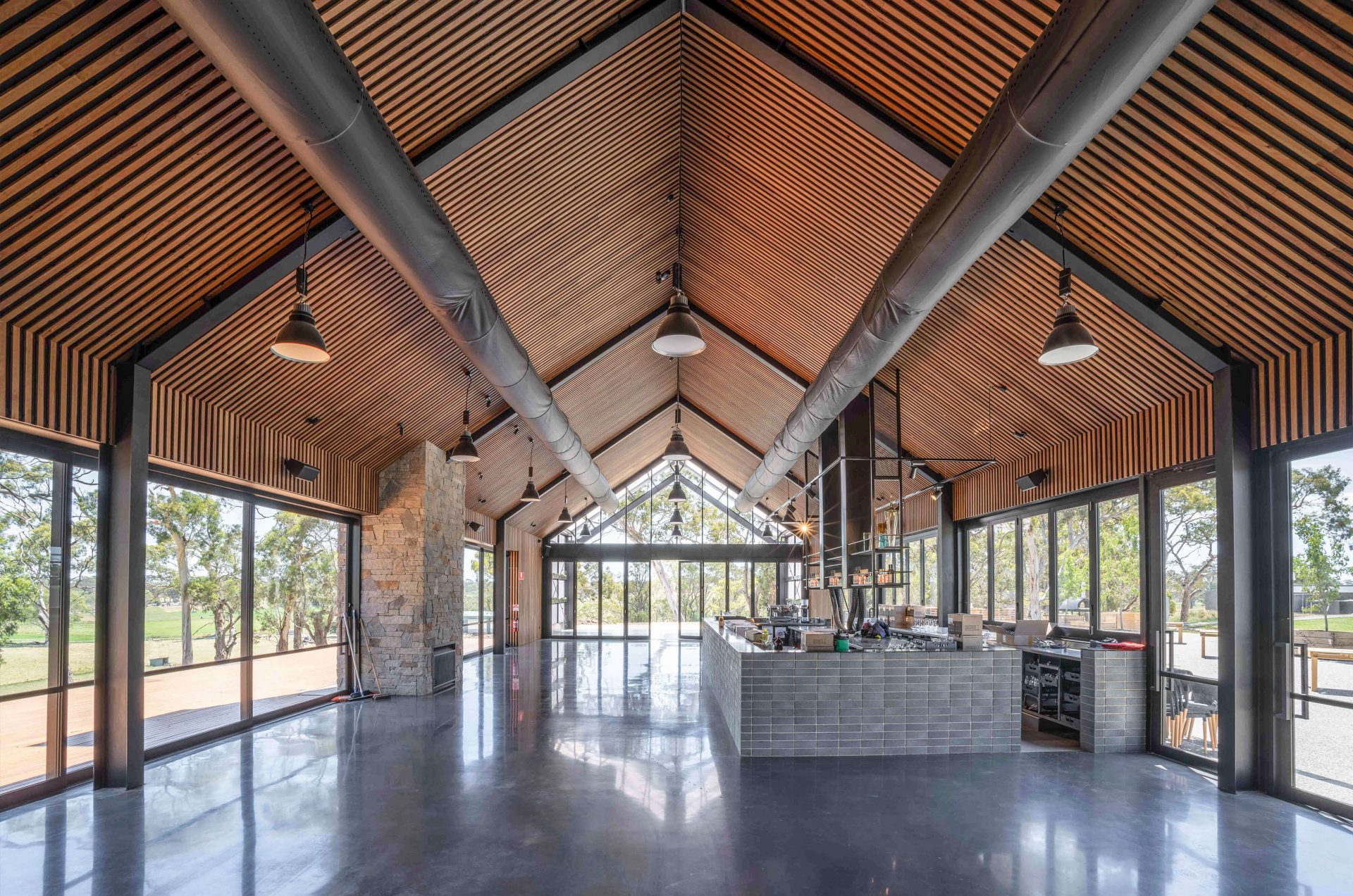 Watergardens Food Court's Aluminium Ceiling | Sculptform