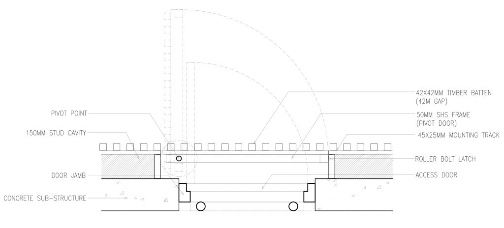 How to Detail a Concealed Door | Sculptform