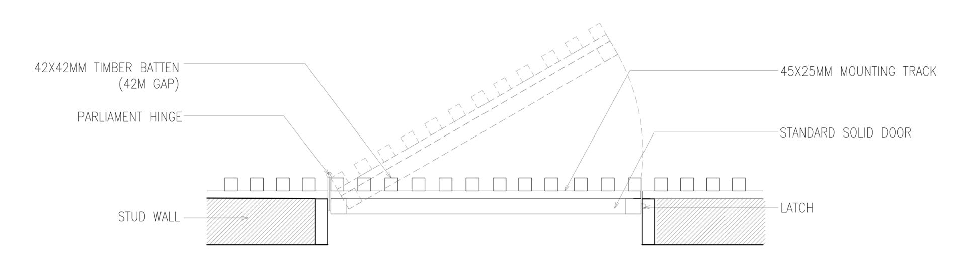 How to Detail a Concealed Door | Sculptform