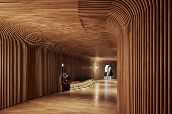 Curved Timber Walls and Ceilings | Sculptform