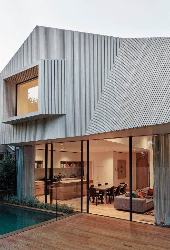 York Street Timber Facade - Sculptform