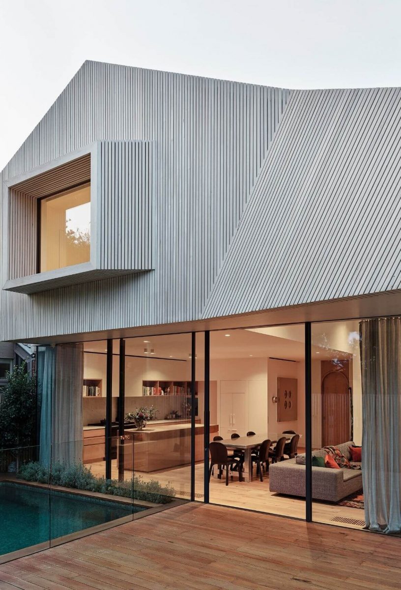 York Street Timber Facade - Sculptform