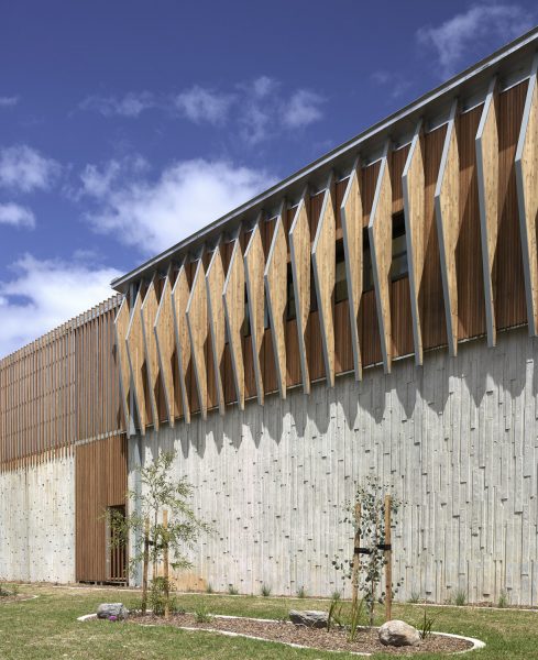 Rivergum Residential Treatment Centre's Timber Cladding - Sculptform