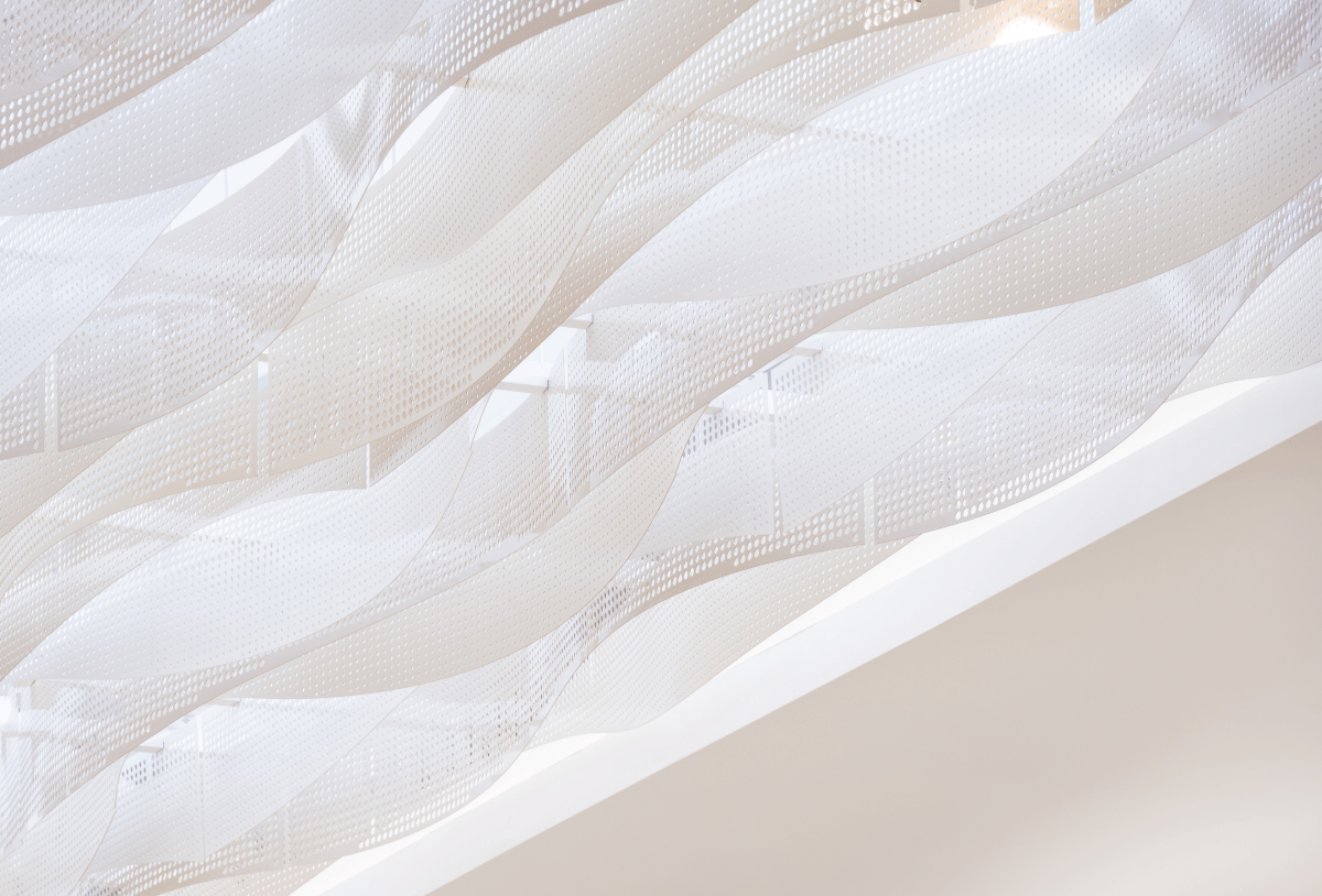 Watergardens Food Court's Aluminium Ceiling | Sculptform