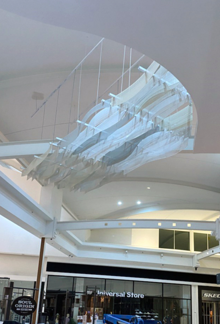 Watergardens Food Court's Aluminium Ceiling | Sculptform