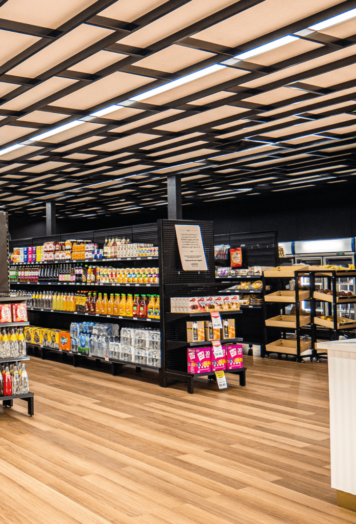 Custom Ceiling of Grocery Store - Sculptform