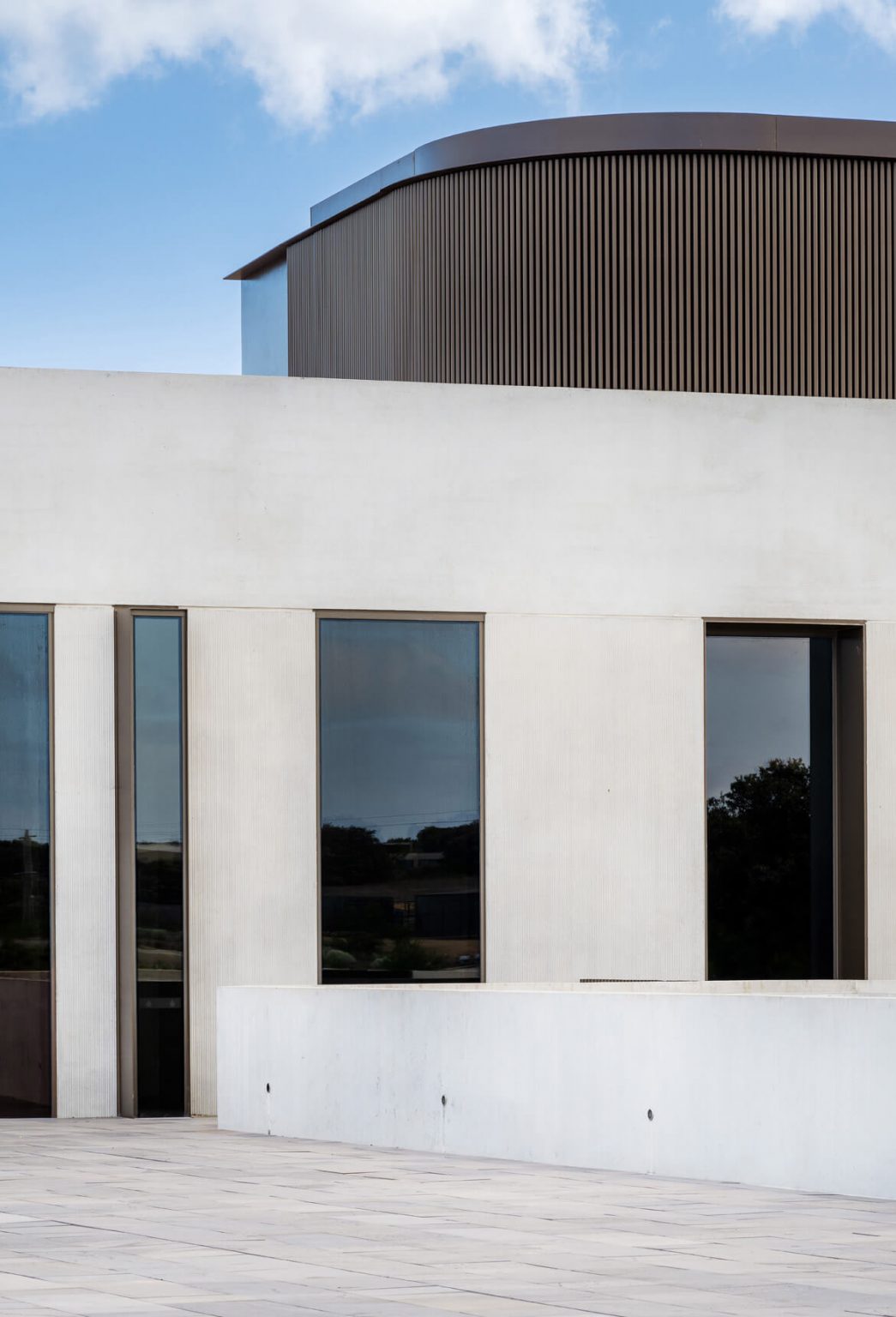 Anodised Aluminium Battens at Alba - Sculptform