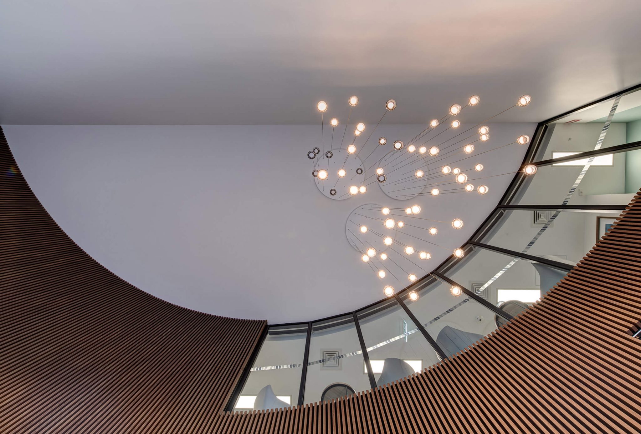 Curved Aluminium Cladding for TLC Whitewater - Sculptform