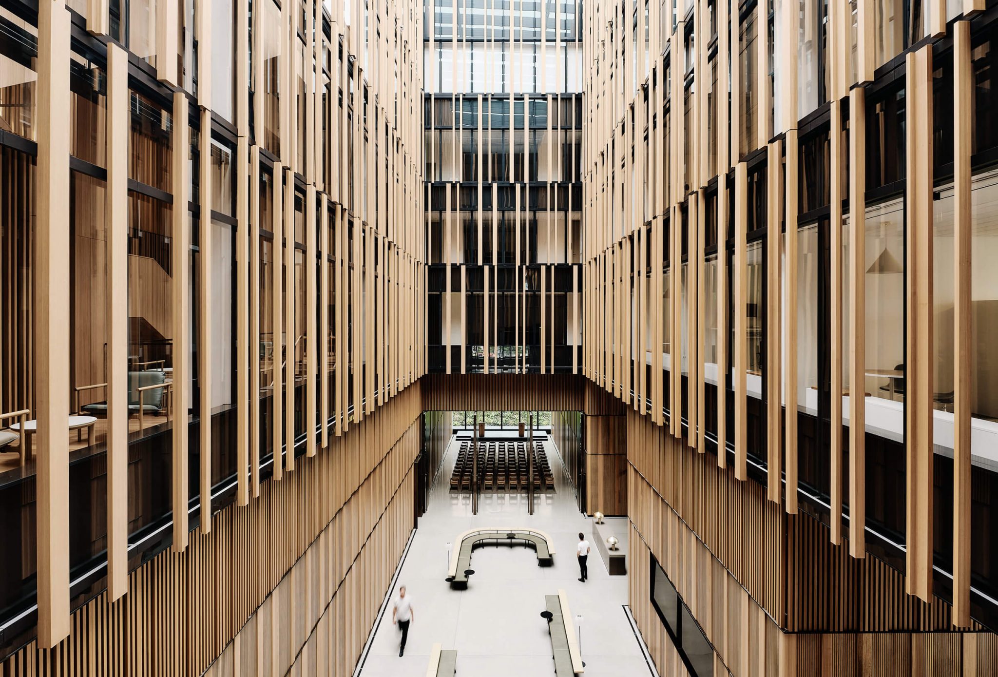 Creative Approach to Sound Absorption at the Embassy - Sculptform