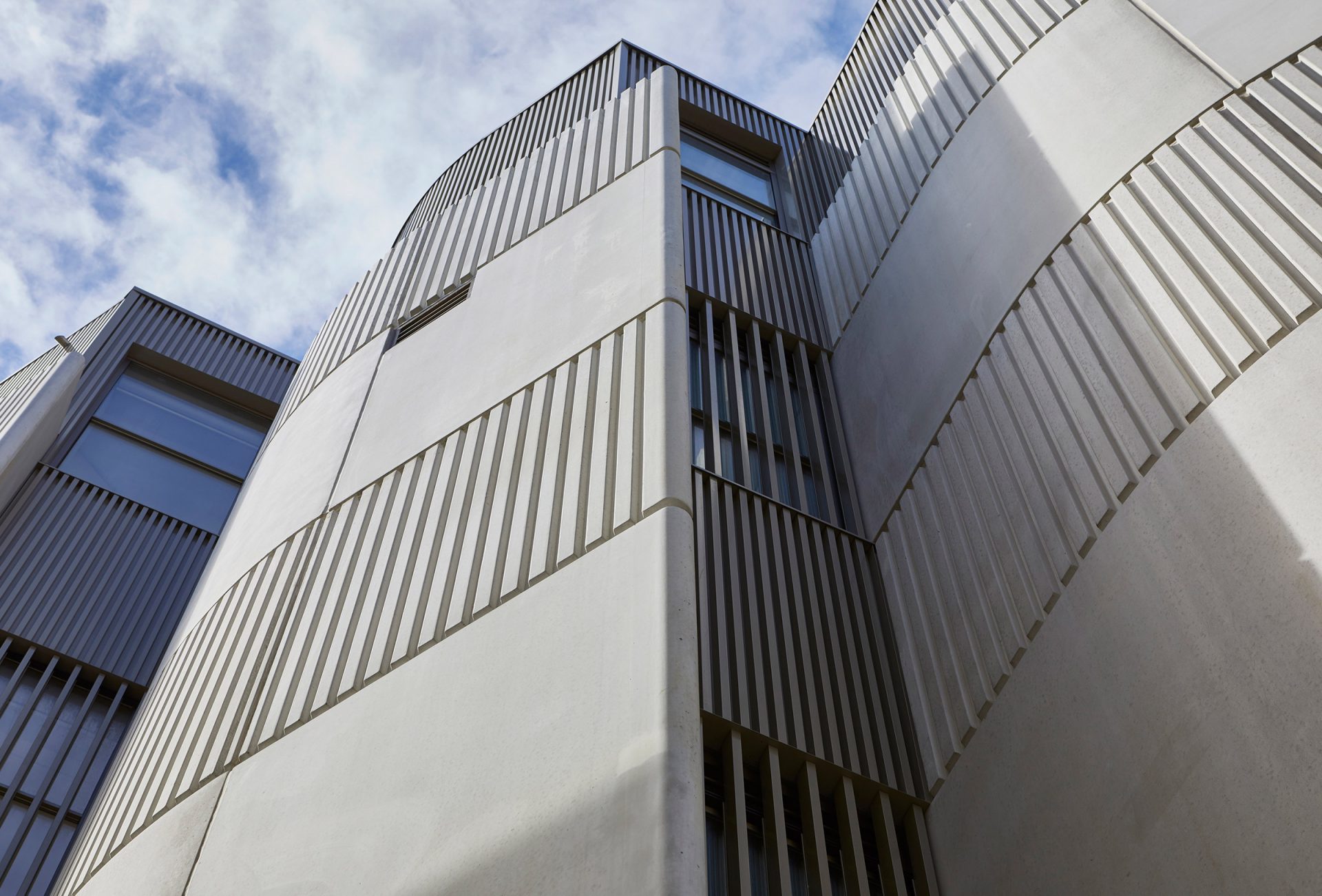 Click-on Systems Facade at Ramsgate - Sculptform