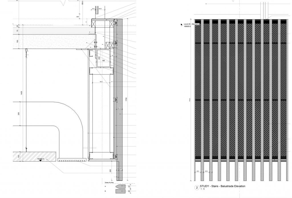 Timber Battens at London Luton Airport - Sculptform