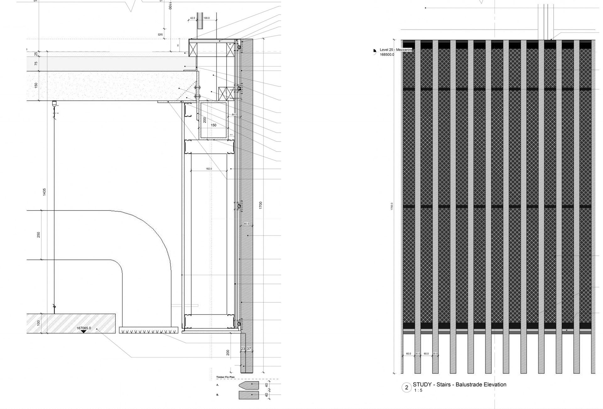 Timber Battens at London Luton Airport - Sculptform