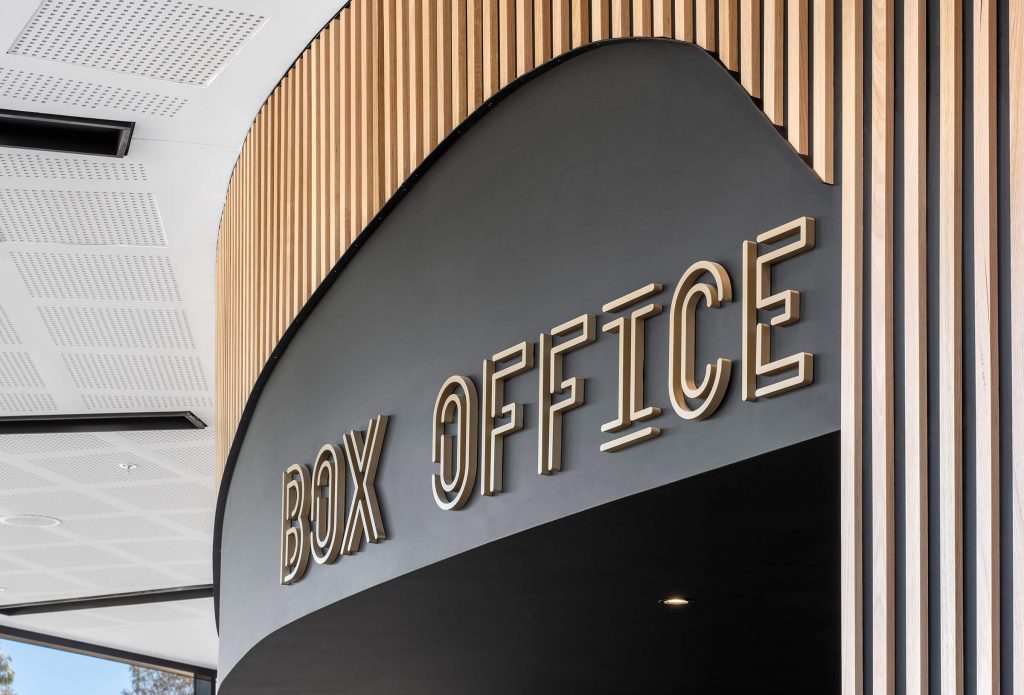 Click-on Batten Features in Marnkutyi Parirna Theatre - Sculptform