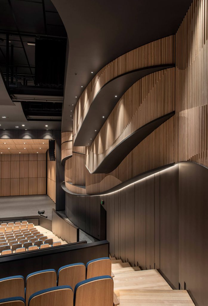 Click-on Batten Features in Marnkutyi Parirna Theatre - Sculptform