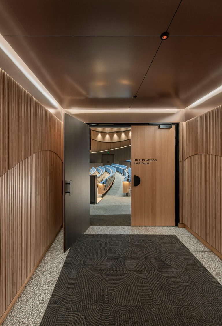 Click-on Batten Features in Marnkutyi Parirna Theatre - Sculptform