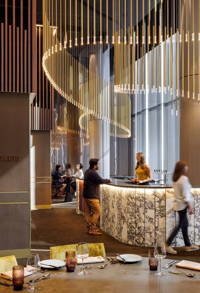 Unique Timber Battens at Marvel Stadium | Sculptform