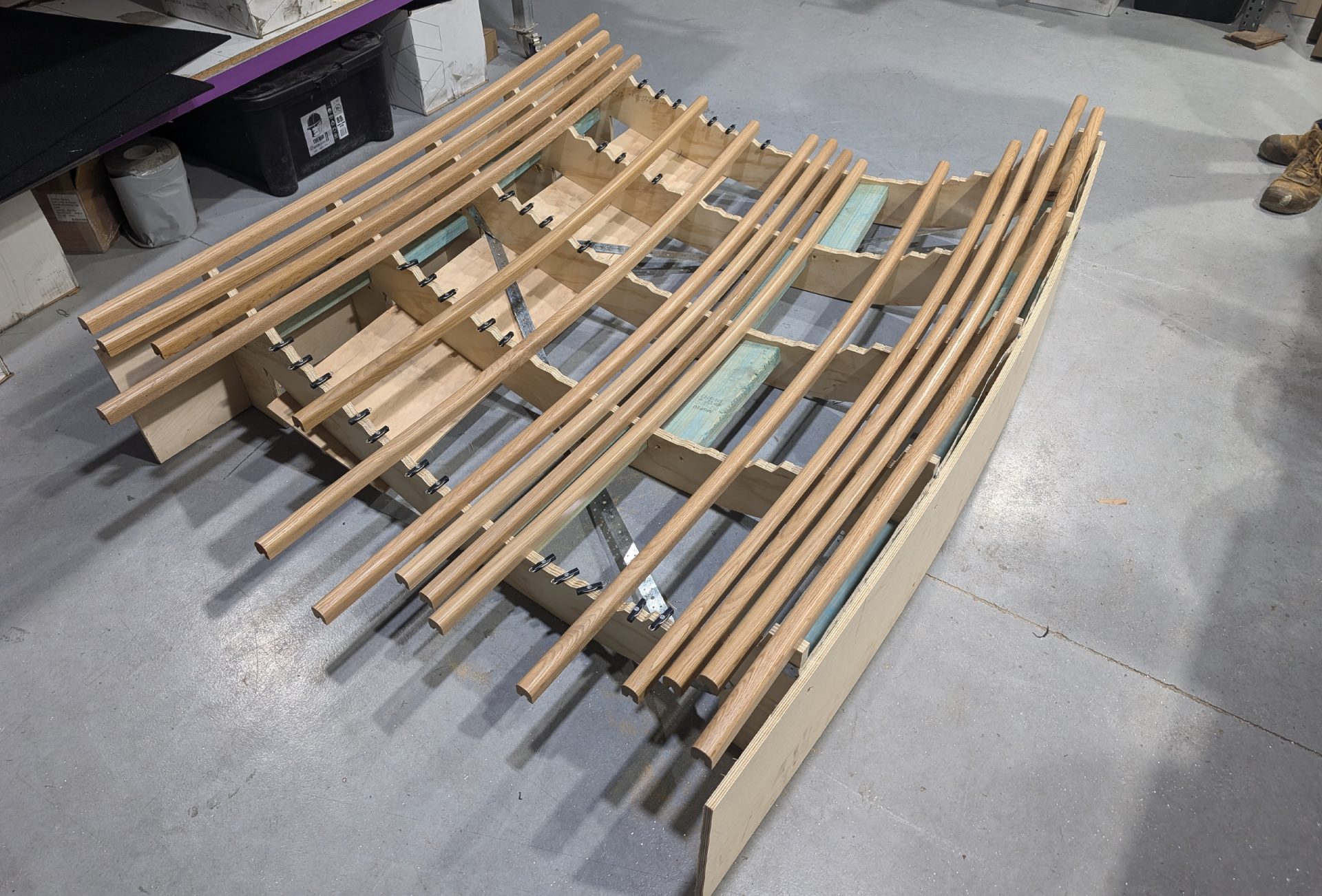 Parametric Curved Timber Rooftop Canopy | Sculptform Sculptform