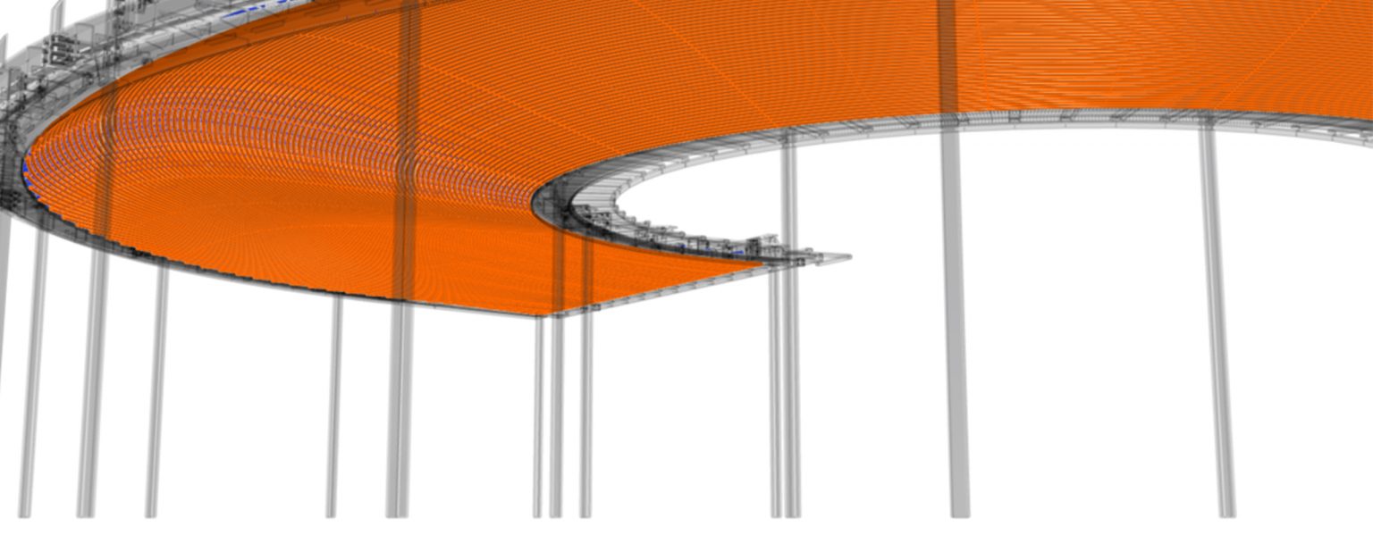 Parametric Curved Timber Rooftop Canopy | Sculptform Sculptform